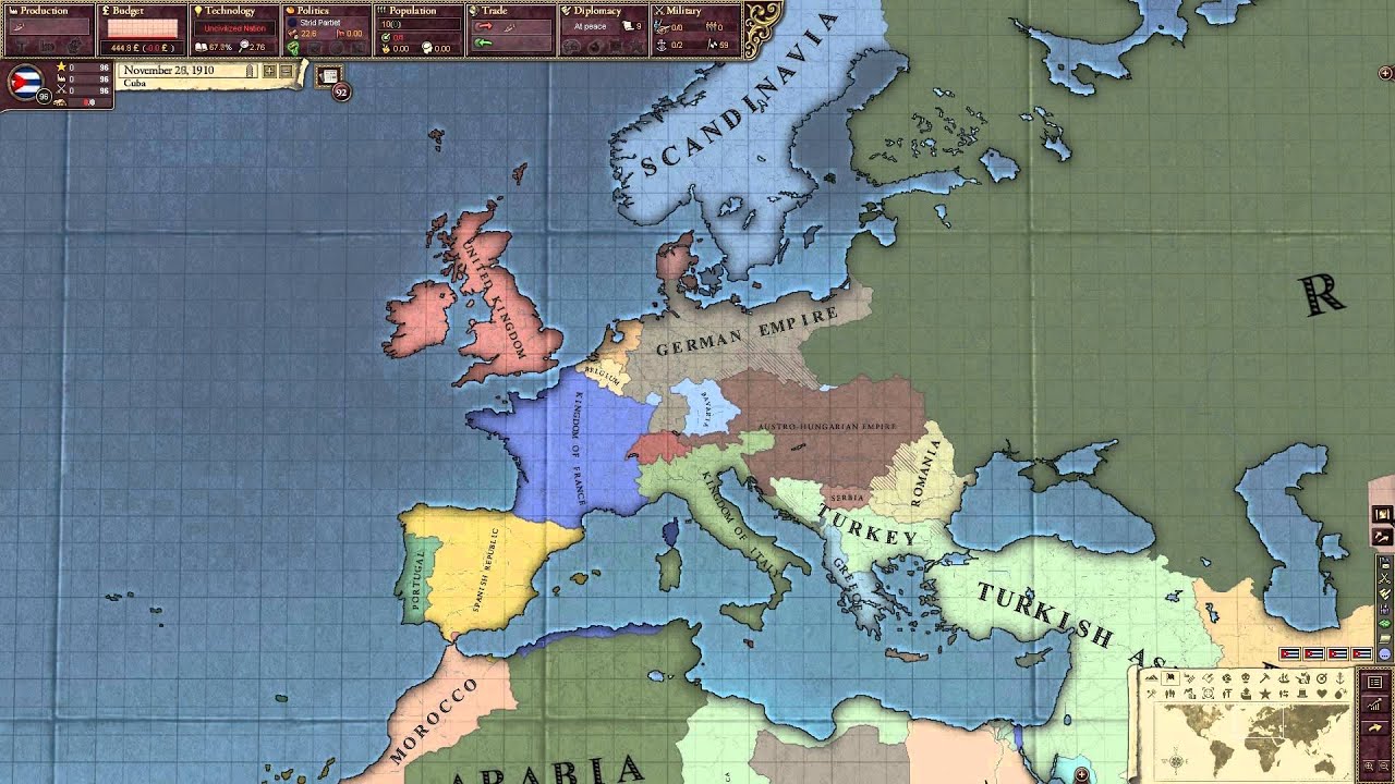 Victoria 2 Complete Timelapse 2 - YouTube