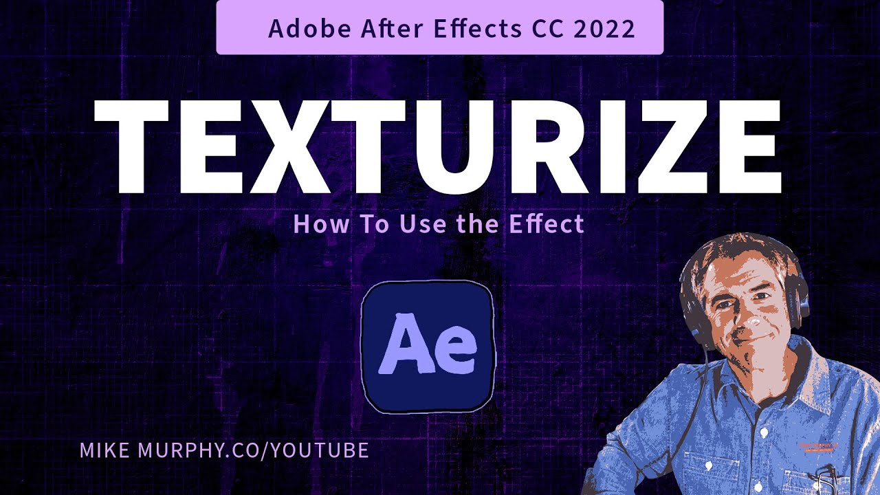 After Effects: How To Use Texturize Effect - YouTube