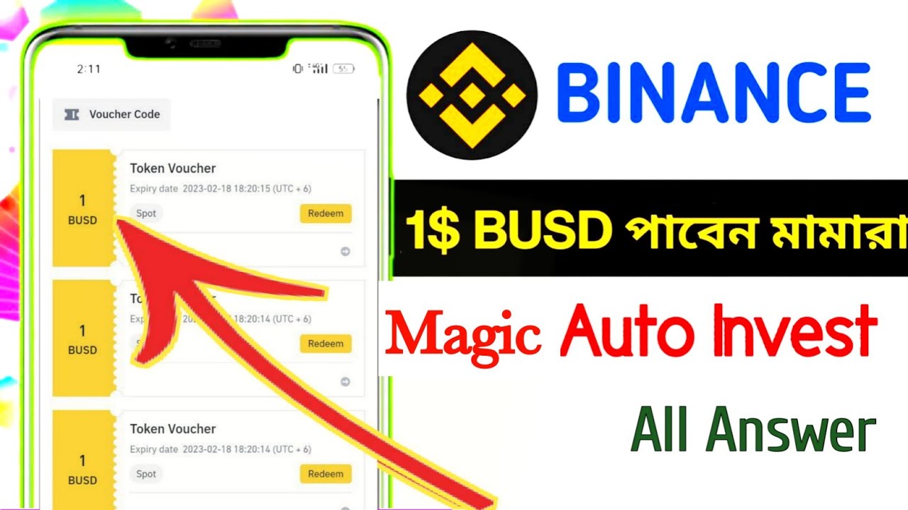 Binance Auto Invest Magic Correct Quiz Answer ।।Binance new offer today ...