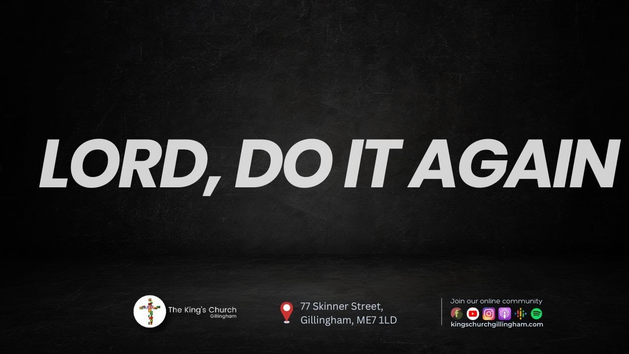 Lord, do it again — Sermon by Bro. Samuel Jehovah | #KCG #SundayService ...