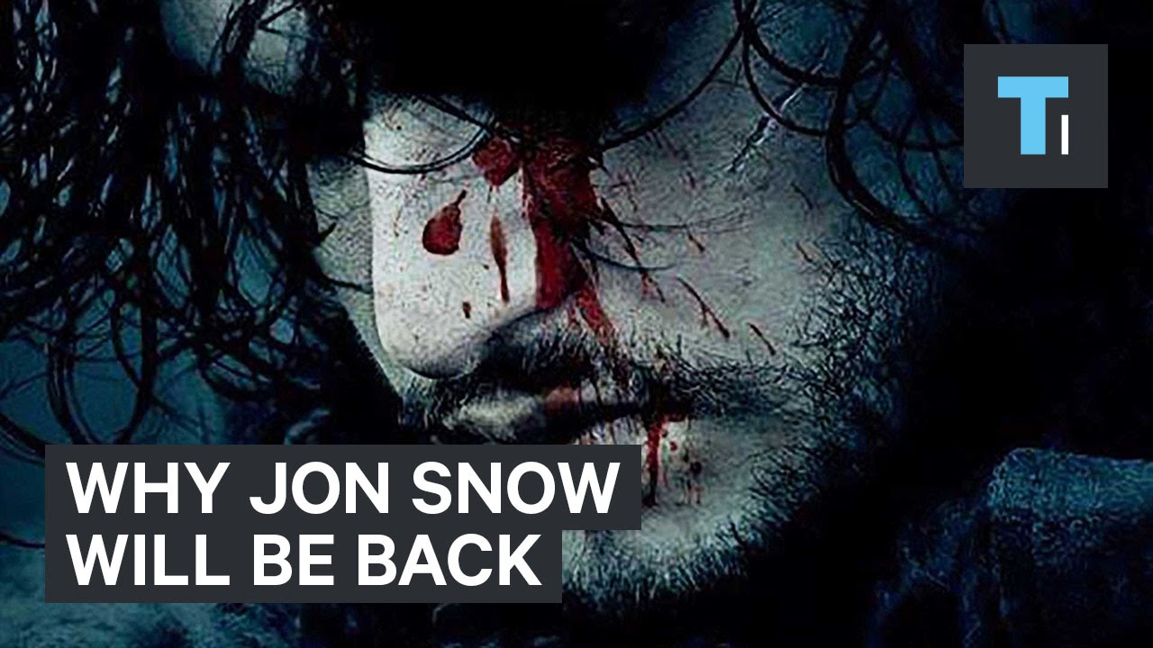 Why Jon Snow will be back - YouTube