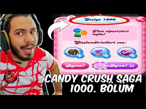 CANDY CRUSH SAGA' DA 1000. BÖLÜM NASIL ?