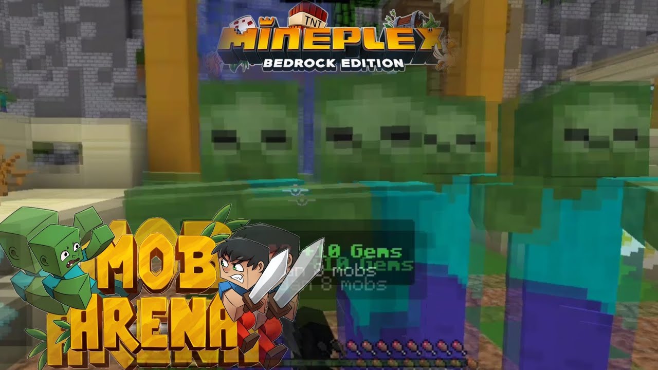 Mineplex Mob Arena | Minecraft Bedrock Edition - YouTube