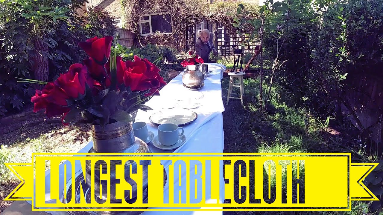 Pulling The Longest Tablecloth YouTube pulling-the-longest-tablecloth-youtube