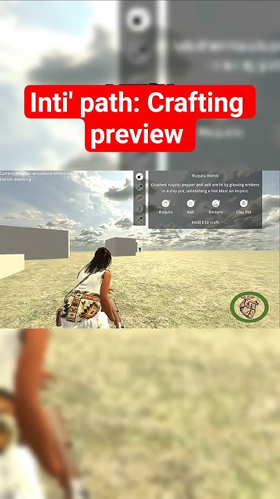 Intis path | mini devlog: Crafting #gaming #indiegame #3dgamedevelopment #godot - YouTube