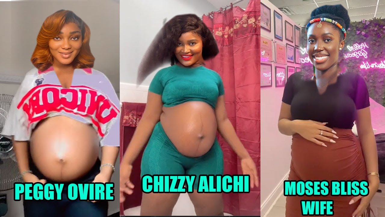 Good News From Peggy Ovire, Moses Bliss Wife & Chizzy Alichi All Are Pregnant - YouTube