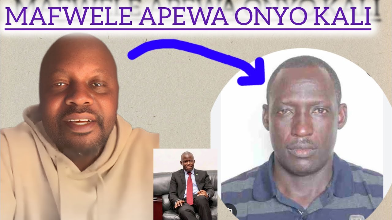Kaka wa polepole amuonya mafwele ole wenu mumuuwe hamfle polepole - YouTube