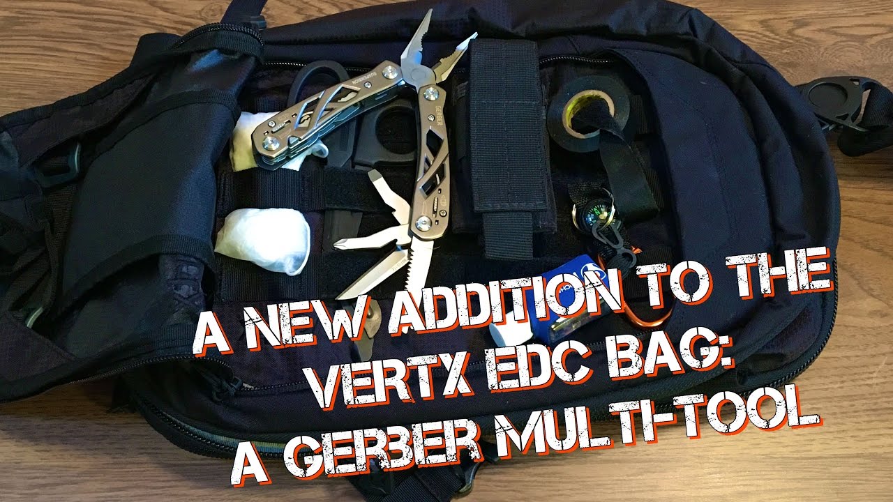 Gerber Multi Tool : A New Addition to my Vertx EDC Bag - YouTube