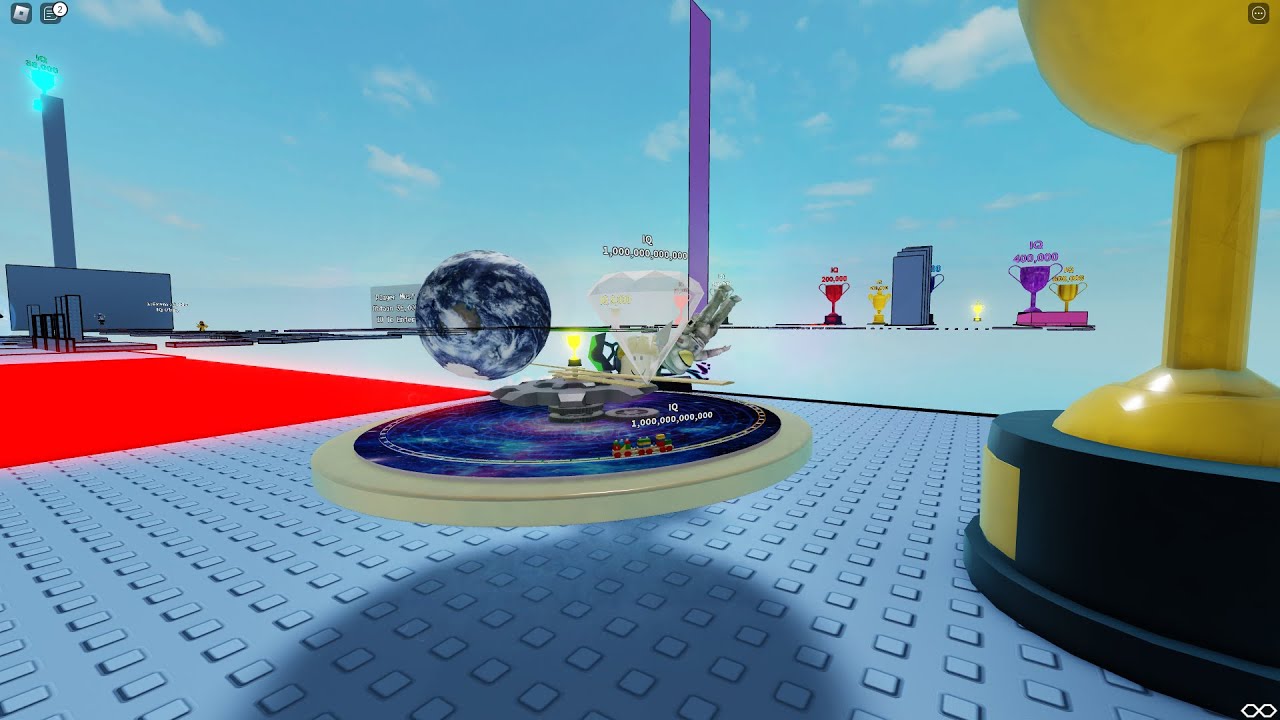 Iq 1t showcase in iq obby - YouTube