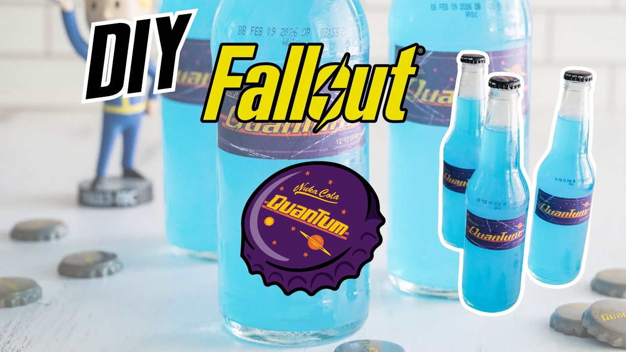 Make Your Own Fallout Nuka Cola Quantum - YouTube