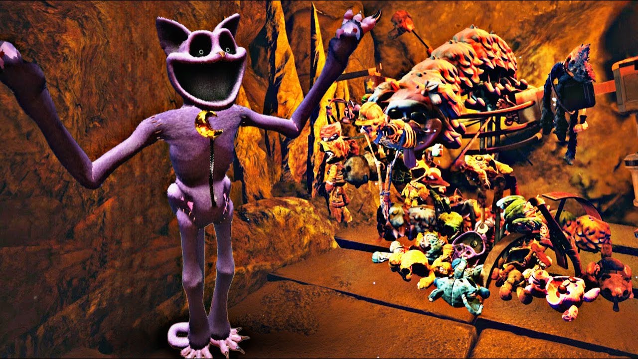 ESCENA SECRETA E INQUIETANTE DE CATNAP REZANDO AL PROTOTIPO - Poppy ...