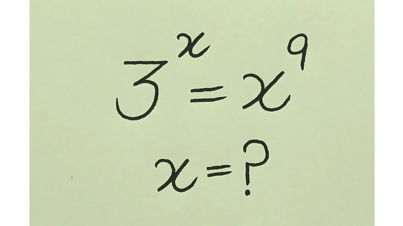China l can you solve this? l Math olympiad - YouTube