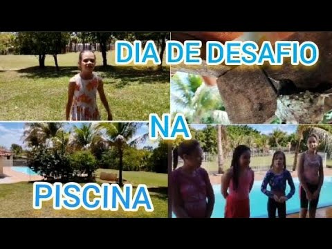 Desafio na piscina - YouTube
