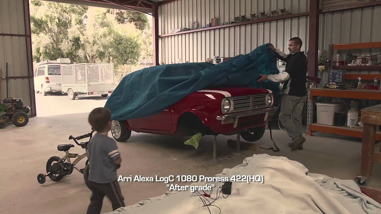 Arri Alexa grading color test - YouTube