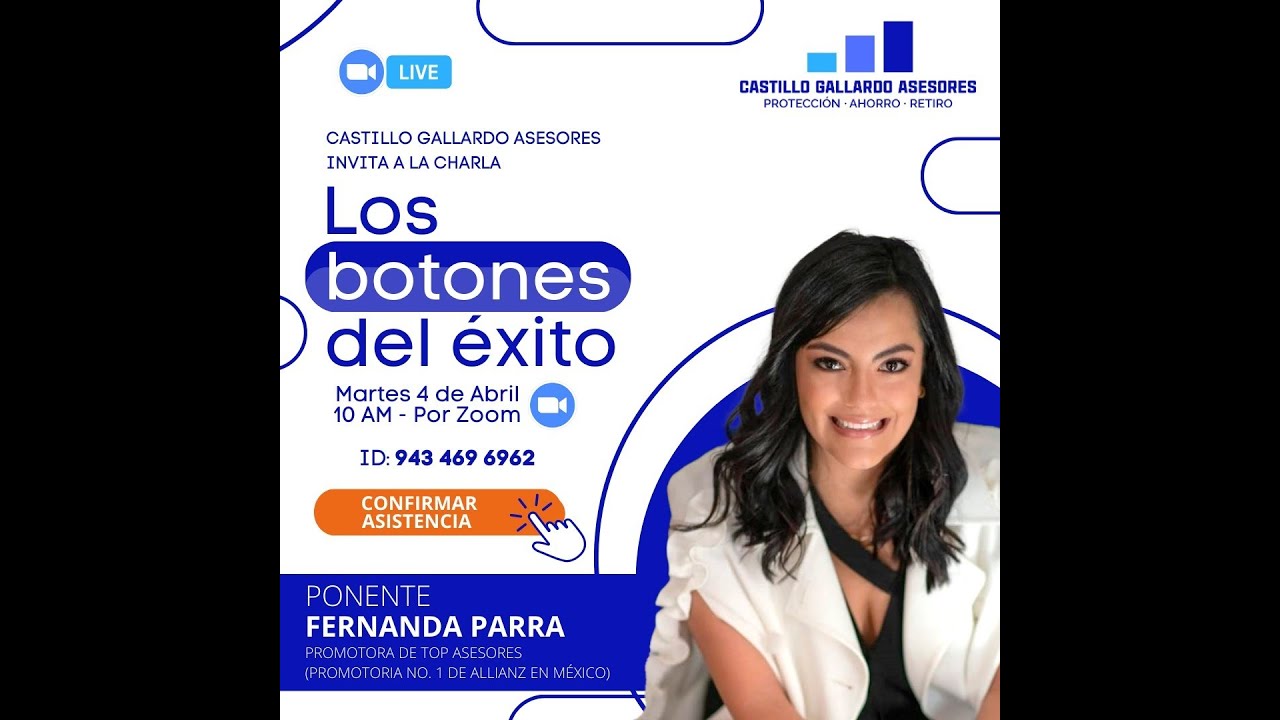 Activando los botones del éxito por Fernanda Parra - YouTube