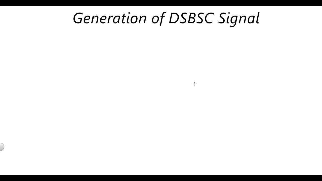 Balanced Modulator for DSBSC Signal Generation | Analog Communication ...