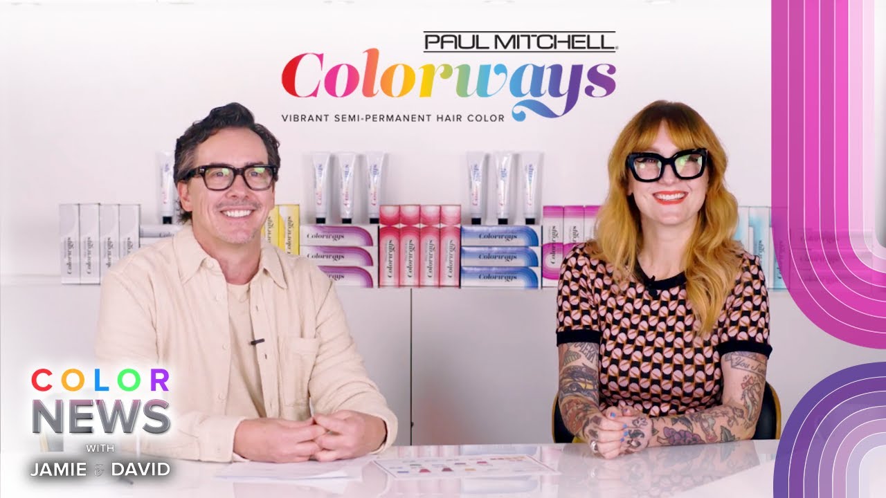 Color News Featuring Paul Mitchell® Colorways - YouTube