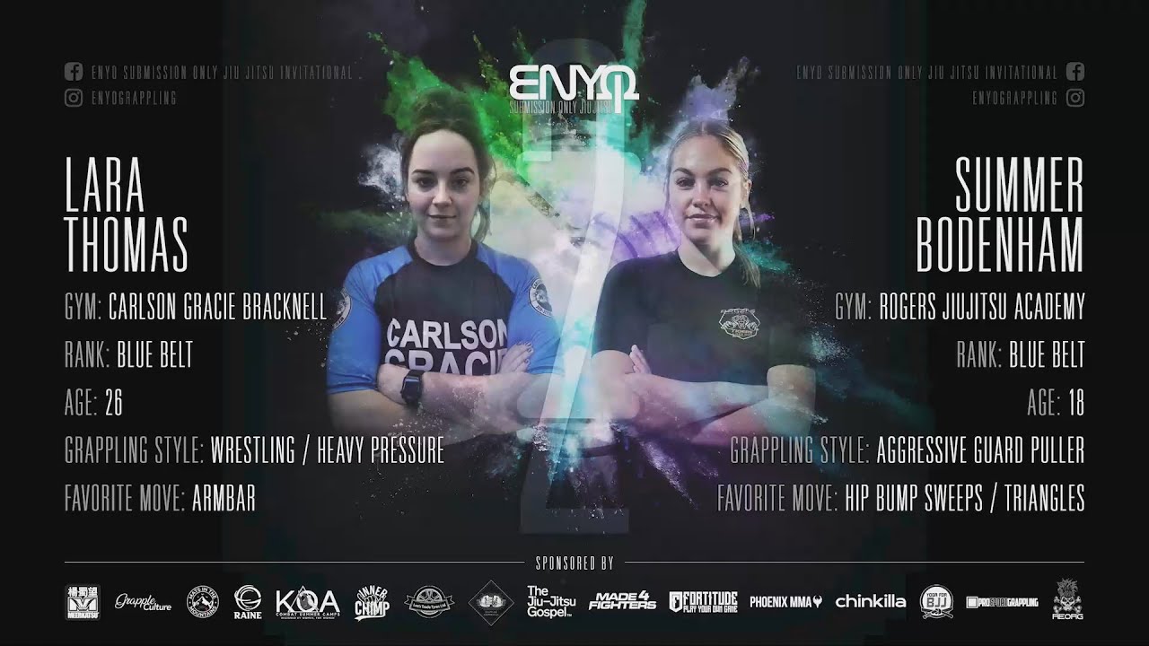 Lara Thomas vs Summer Bodenham: Enyo 2 February 2023 - YouTube