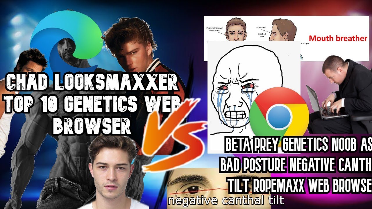 Microsoft chad EDGE(24hr streak) vs BETA CHROME(musty) - YouTube