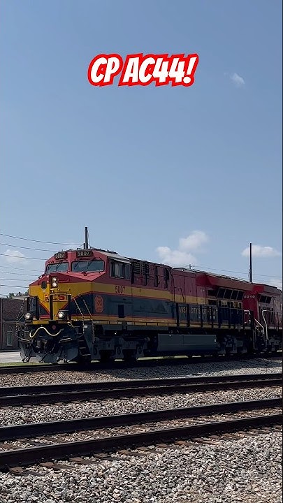 KCS ES44 & CP AC44 leading 244! #shorts #trains #railway - YouTube