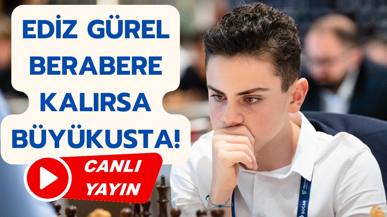 15 YAŞINDAKİ EDİZ GÜREL TÜRKİYE'NİN EN GENÇ BÜYÜKUSTASI OLDU! Prag ...