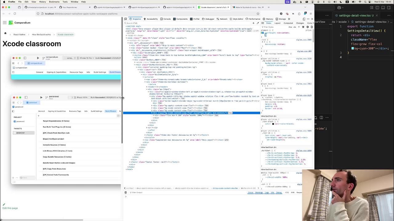 Recreating the Xcode UI using React + Tailwind - YouTube