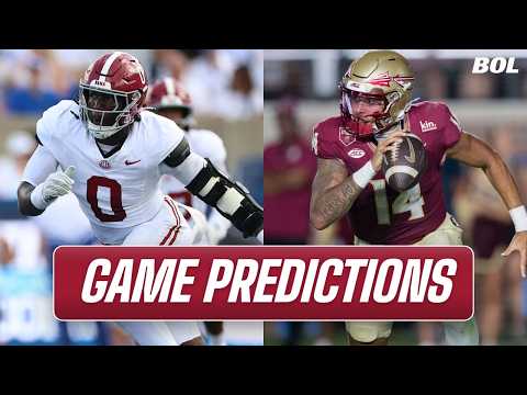 Alabama vs. Florida State: FINAL PREDICTIONS & Score Picks