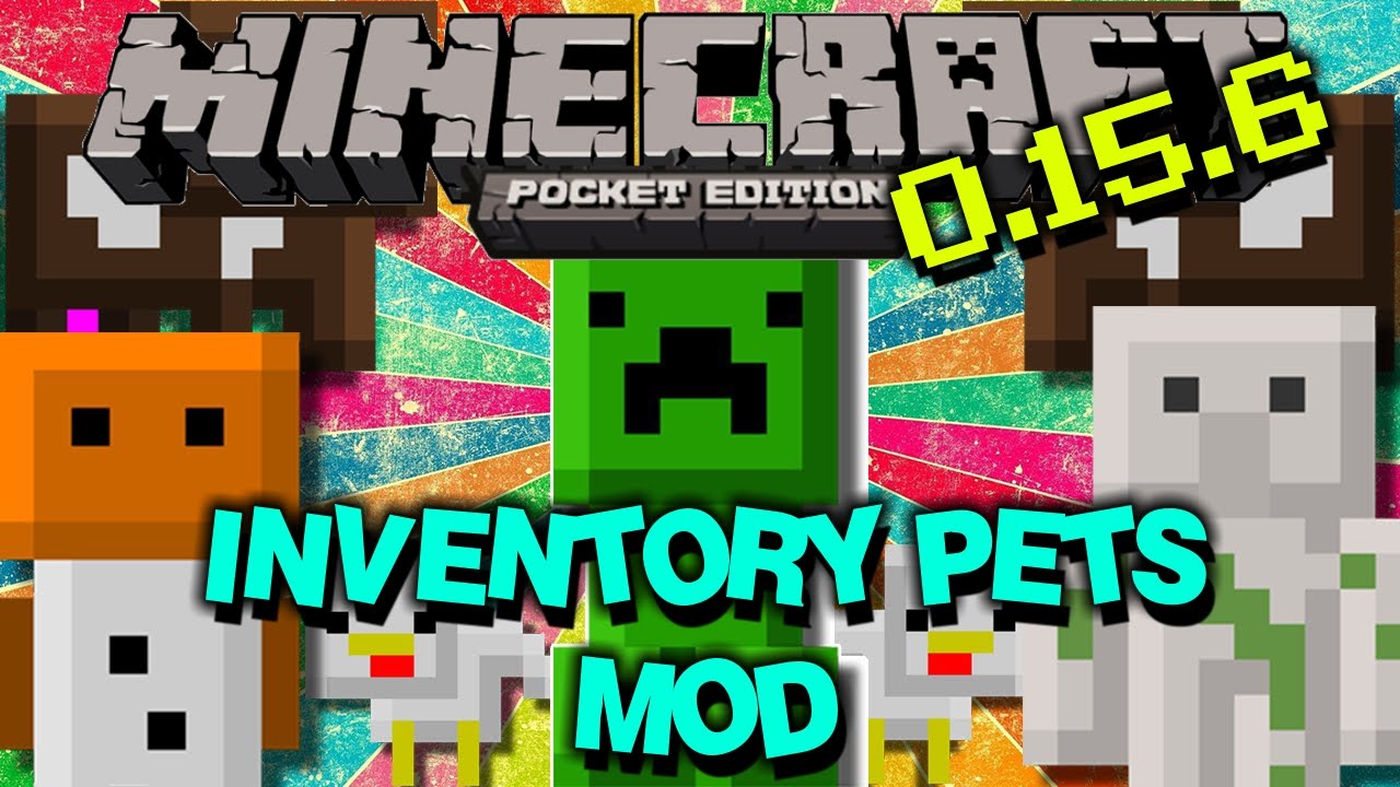 Minecraft PE 0.16.0 MOD | Inventory Pets Pe Igual a PC | Minecraft Mods ...