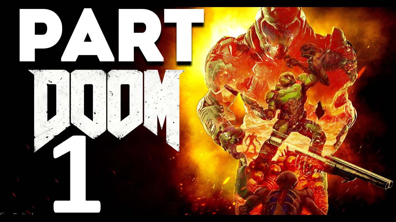 DOOM gameplay walkthrough part 1 - YouTube