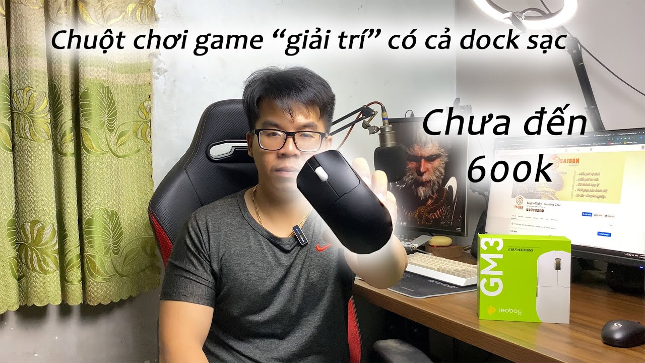Review Chi Tiết LEOBOG GM3: Chuột Gaming Giá Rẻ Chưa Đến 600k - YouTube