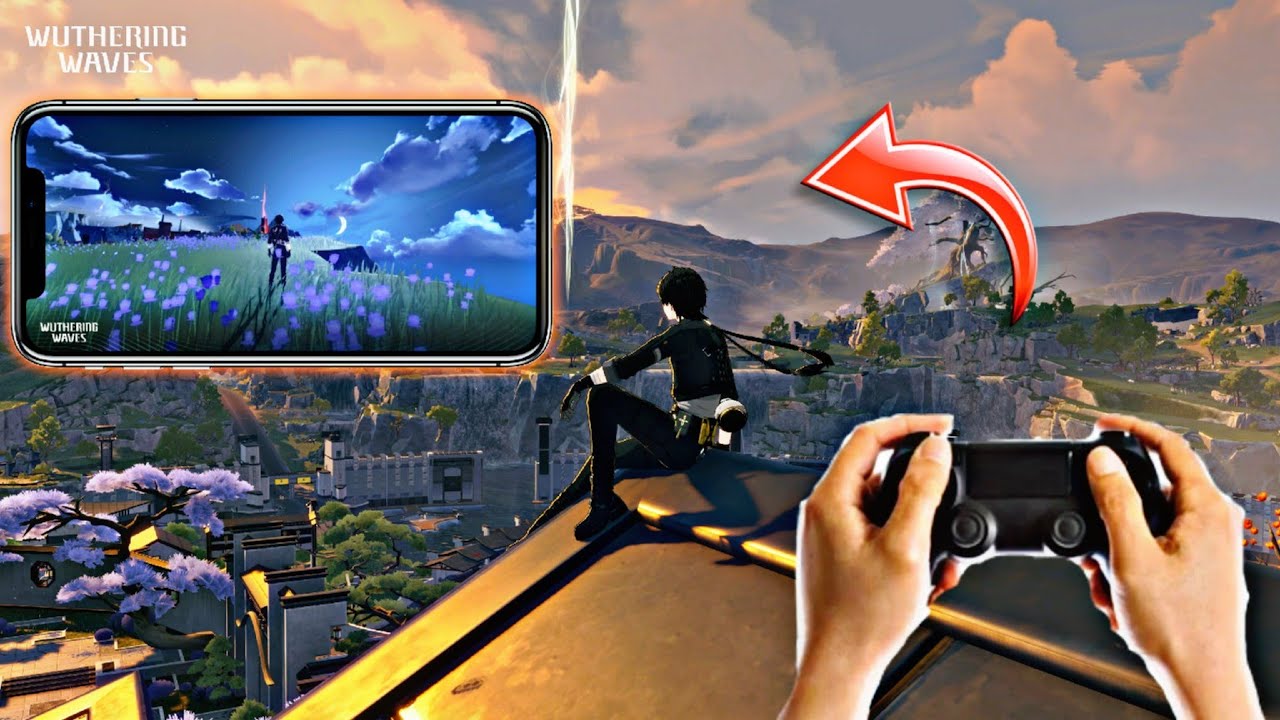 Wuthering Waves Controller Gameplay (Handcam Setup) | iPhone 11 - YouTube