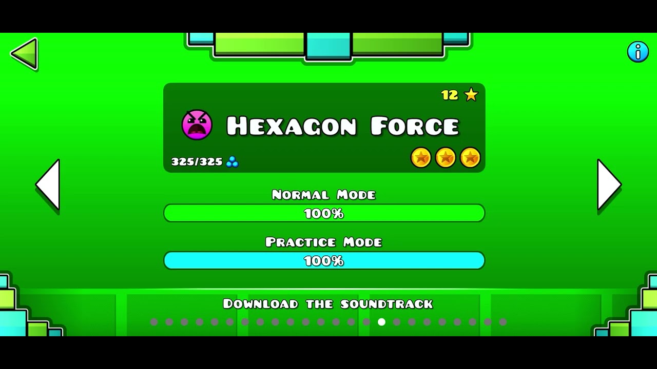 I Completed All The Official Levels In Geometry Dash! :D - YouTube