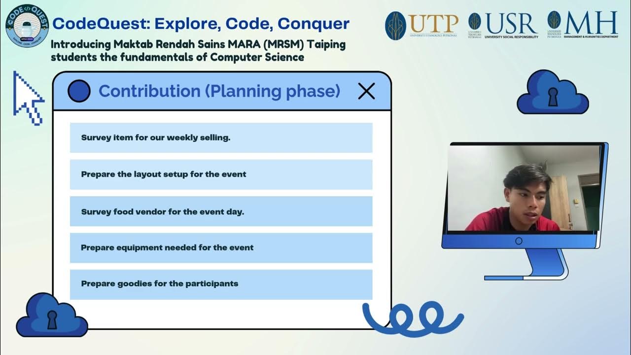 UTP MPU4 BATCH 25 (JANUARY 2025) - CodeQuest - Explore, Code, Conquer - 22006685 - YouTube