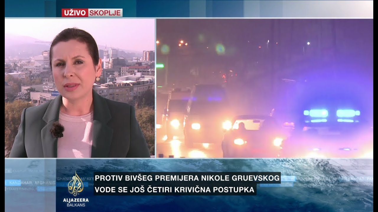 Smilevska: Policija ne može da nađe Gruevskog - YouTube