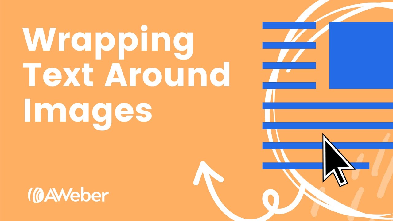 Designing your email with text wrapping around images - YouTube