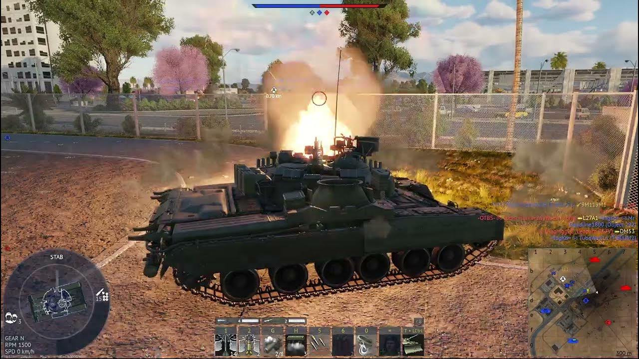 Almost Clutched It! | T-80U-E1/UK and Su-25T Ground RB | War Thunder ...