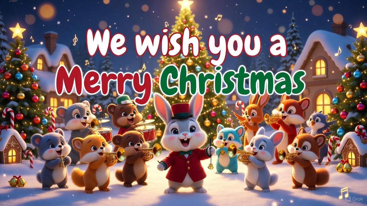 We Wish You a Merry Christmas – Kids Christmas Carol 🎄 | Fun Holiday ...