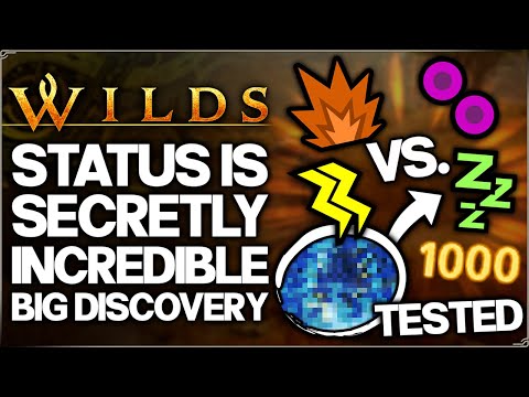 Monster Hunter Wilds - Status Has a POWERFUL Secret - Paralysis Blast Poison Sleep Best Build Guide!