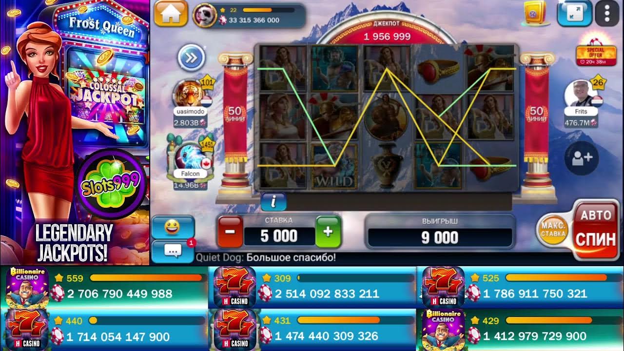 Huuuge Casino / Slots999 - YouTube