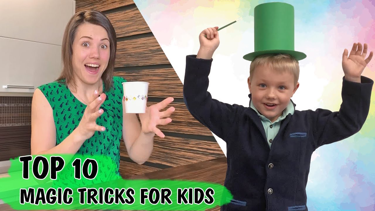 10 Easy Magic Tricks for Kids - Vanishing, Antygravity, Levitation and ...