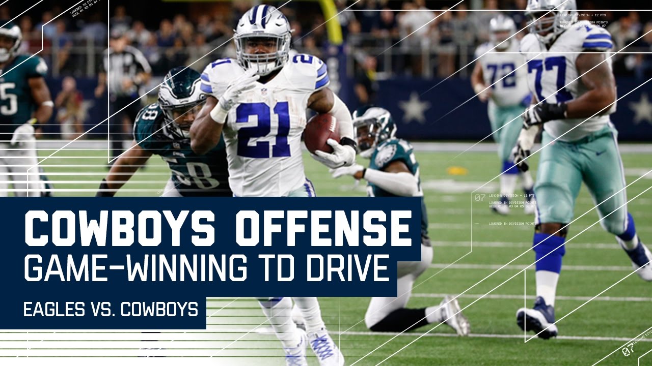 Dak And Zeke Lead Cowboys On Game-Winning Drive in OT! | Eagles vs ...