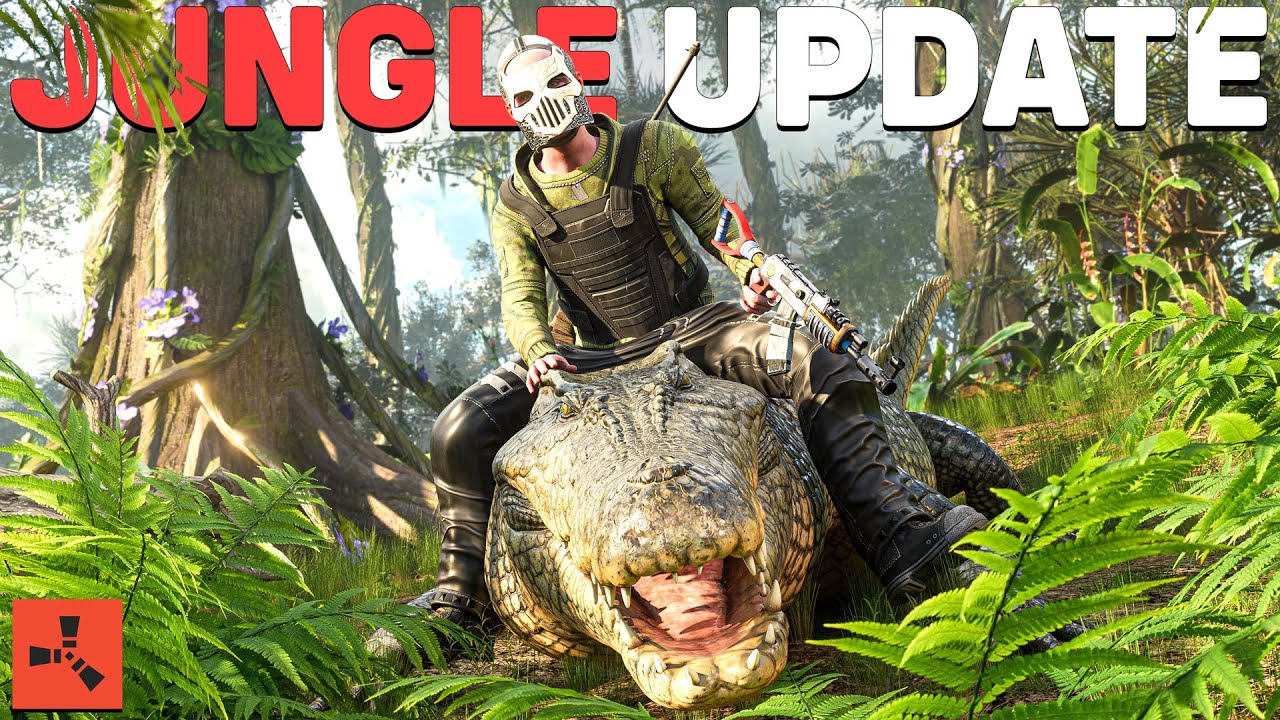 Rust - I TRIED THE NEW JUNGLE UPDATE - YouTube