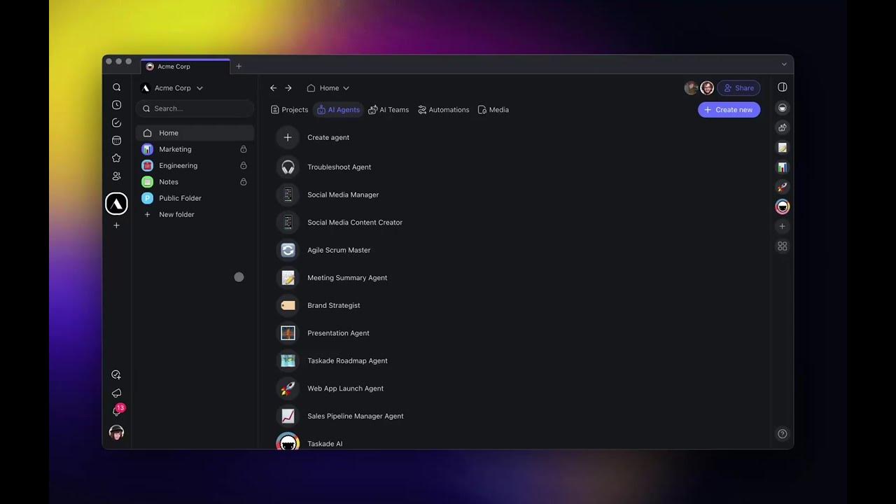 Automate Public Agent Workflows with Agent Response Triggers in Taskade - YouTube