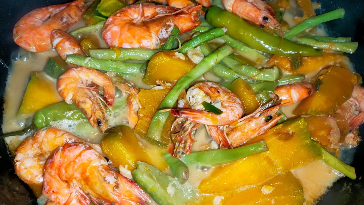 GINATAANG GULAY NA MAY HIPON | makulay ang buhay sa GINATAANG GULAY ...