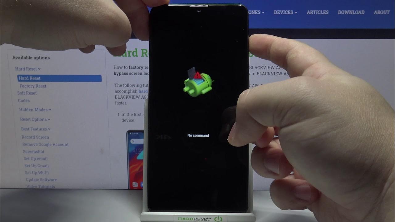 How to Wipe Cache Partition in BLACKVIEW A80 Pro – Delete Temporary Cache Files - YouTube