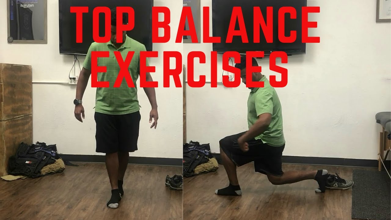 Top exercises for balance - YouTube