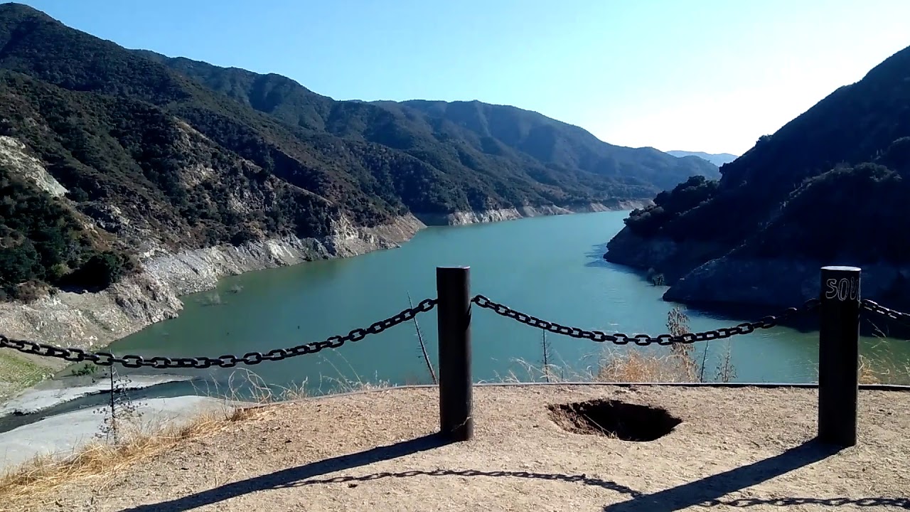 Morris Reservoir in Azusa used to be a naval weapons test site - YouTube