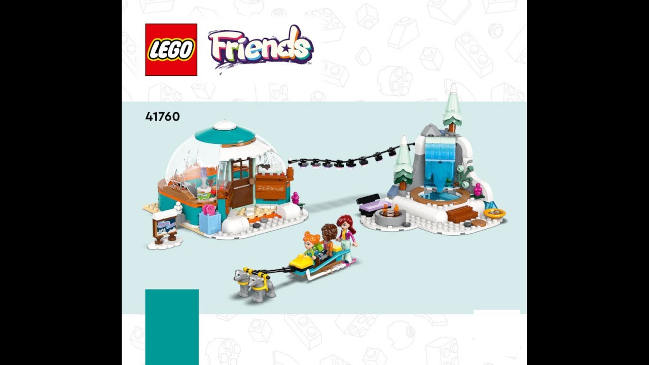 LEGO Instructions | Friends | 41760 | Igloo Holiday Adventure | Holiday ...