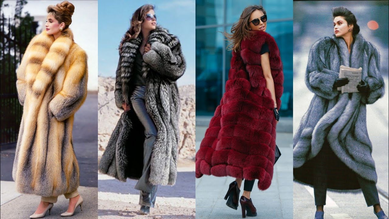 Popular 30+ the best winter collection fur coat for girls#winter dress ...