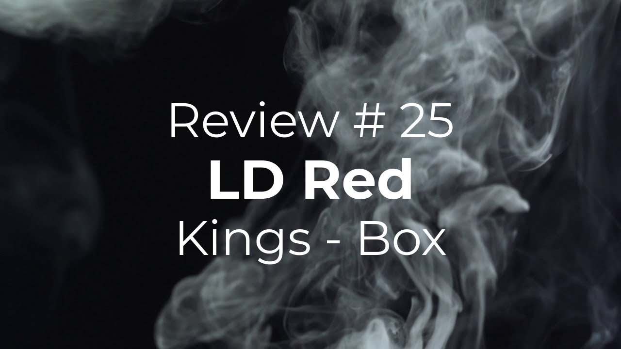 Ryan Reviews Cigarettes #25 - LD Red Kings Box - YouTube